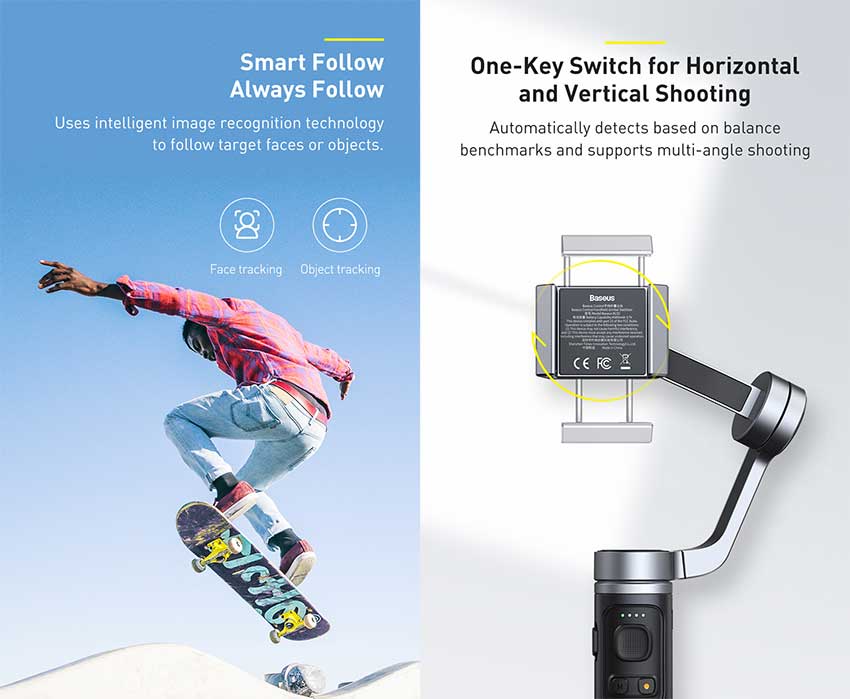 Baseus Gimbal Stabilizer BC02 | Celltronics.lk