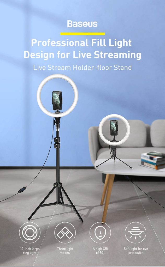 Baseus Live Stream Holder-Table Stand | Celltronics.lk - Sri Lanka