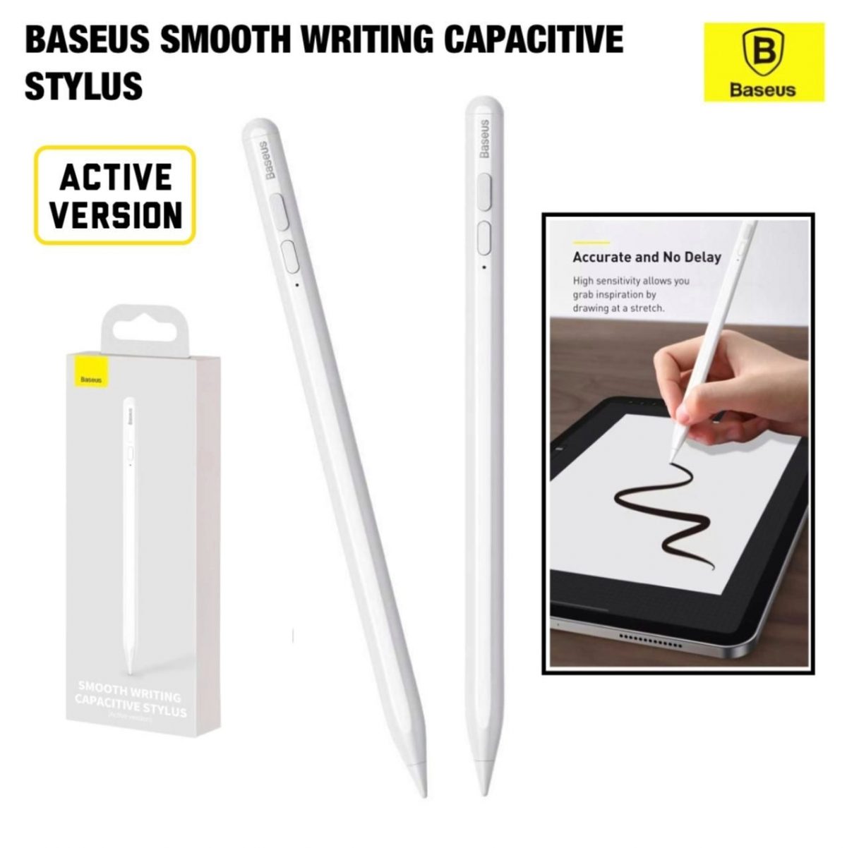 Baseus smooth writing capacitive stylus | Celltronics.lk - Sri Lanka