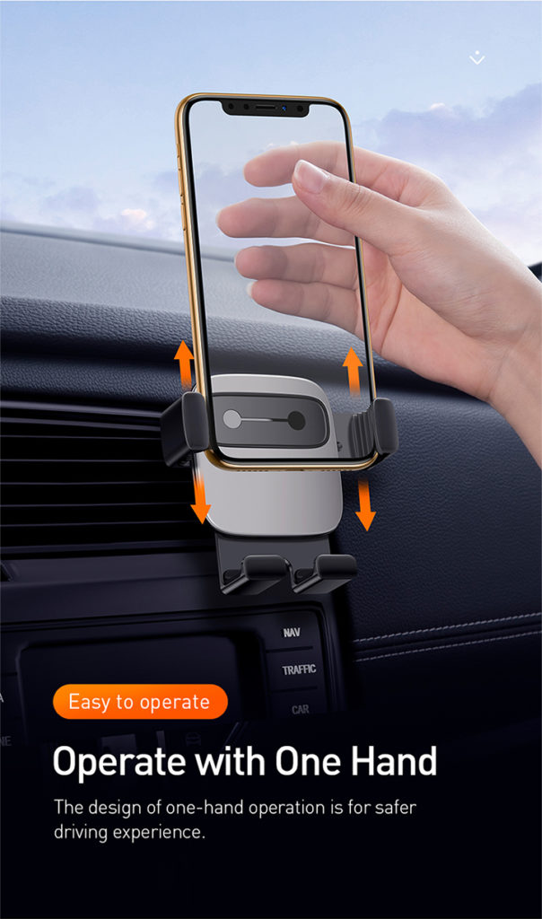 Baseus Cube Gravity Vehicle Mounted Holder | Celltronics.lk - Sri Lanka