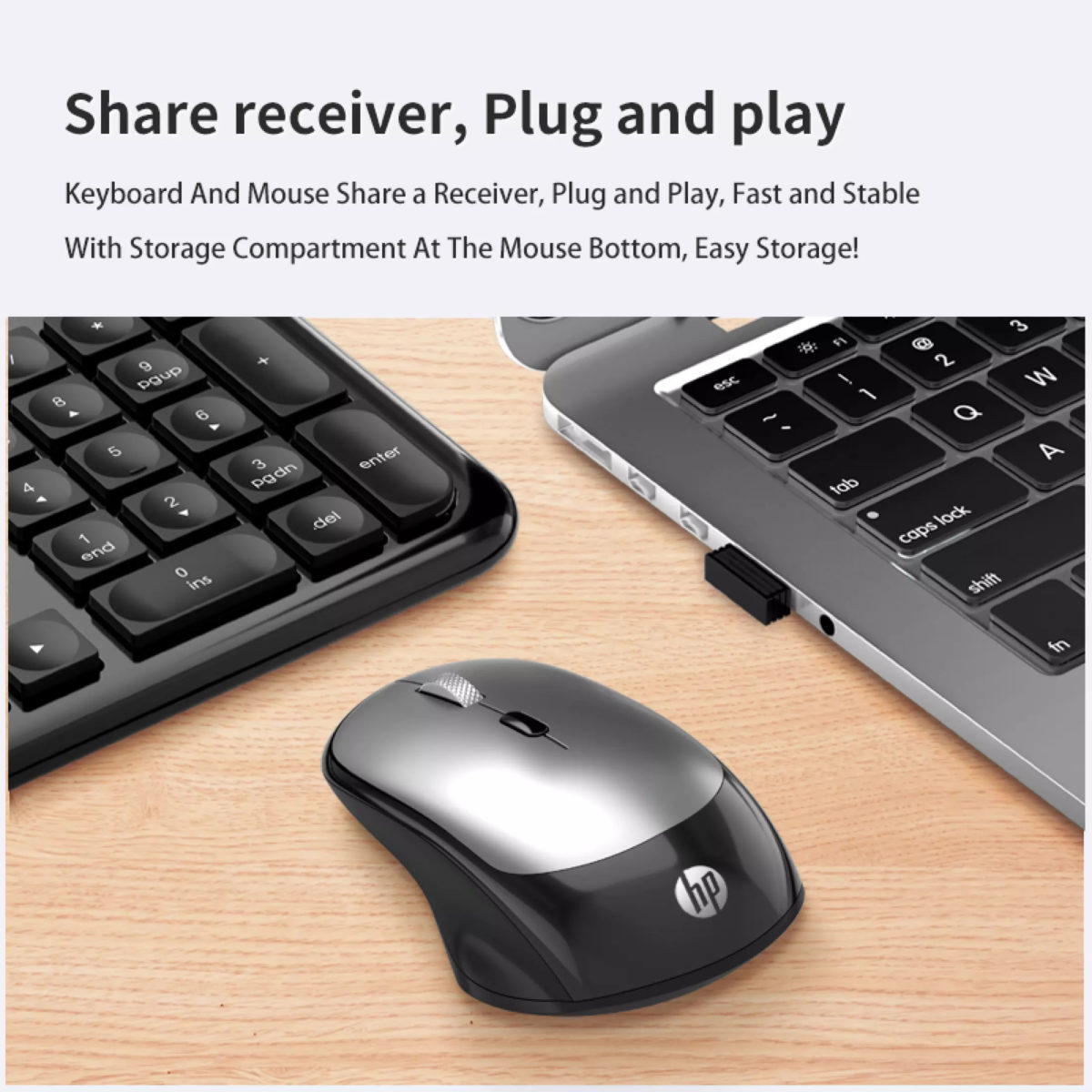 HP CS500 Wireless Original Keyboard & Mouse Combo | Celltronics.lk ...