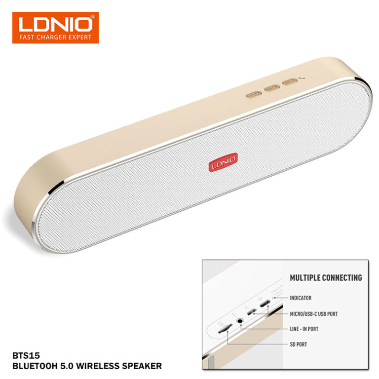 LDNIO BTS15 Portable Bluetooth 5.0 Wireless Speaker | Celltronics.lk