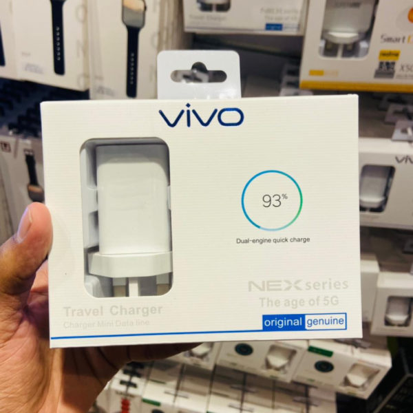 Vivo Dual Engine Charger Nex Series Fast Charging Travel Adpater ...