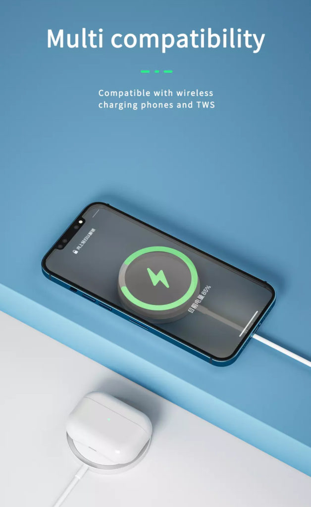 WiWU M5 15W Magnetic Wireless Charger - AppleMe
