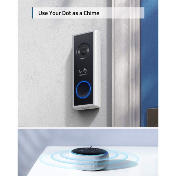 Anker eufy Battery Video Doorbell with 1080P-Grade Resolution ...