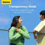 Baseus H1 Bowie 70 Hour of Battery Life Noise-Cancelling Wireless ...