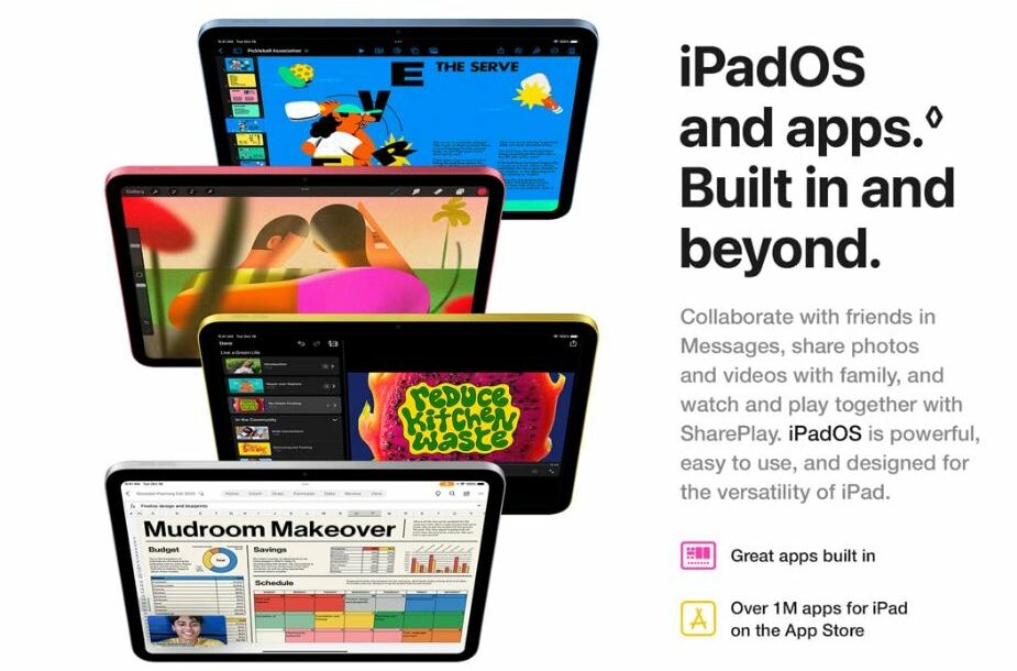 Apple iPad 10.9-inch Wi-Fi 10th Gen 64GB | Celltronics.lk