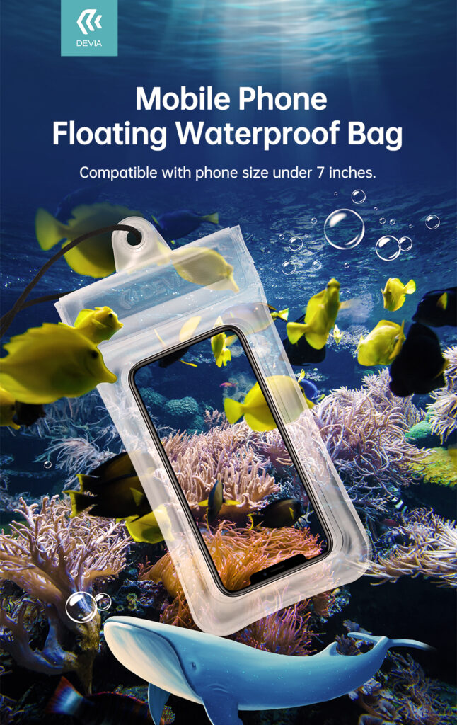 Devia Mobile Phone Floating Waterproof Bag | Celltronics.lk - Sri Lanka