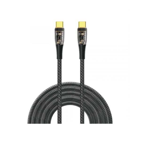 WiWU TM02 100W PD Data Cable Type-C to Type-C 2M - Black | Celltronics ...