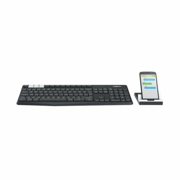 Logitech K375s MULTI-DEVICE Wireless Keyboard and Stand Combo ...