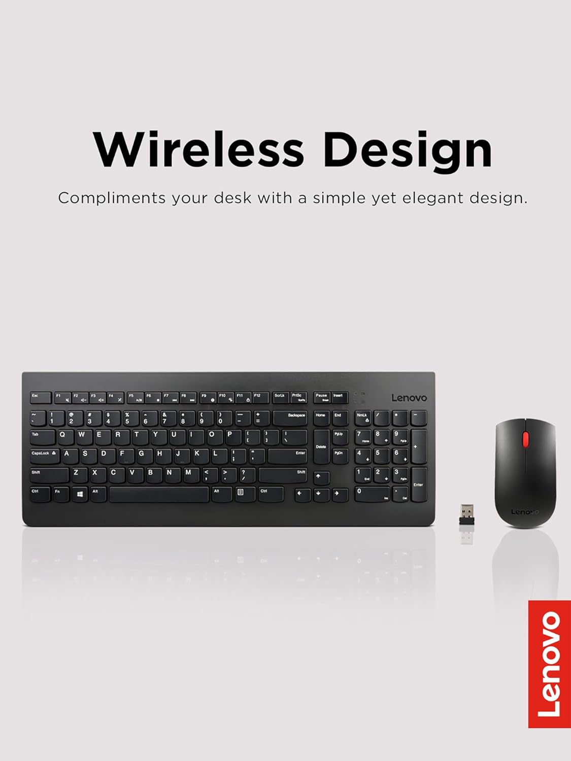 Lenovo 510 Wireless Keyboard & Mouse Combo | Celltronics.lk - Sri Lanka